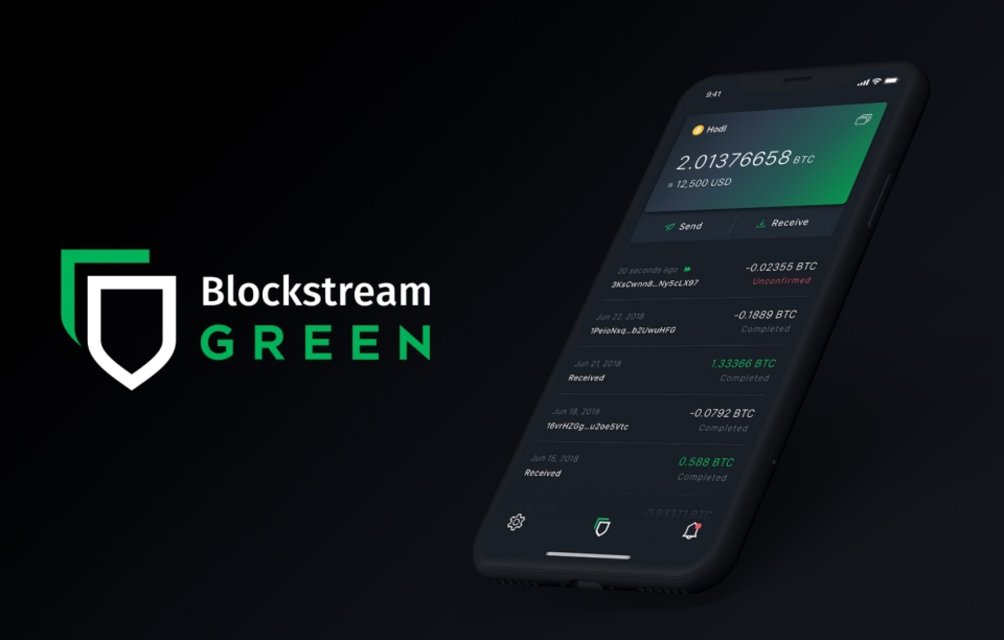 Review: Blockstream Green wallet (iOS/Android of desktop) - Bitcoin.nl